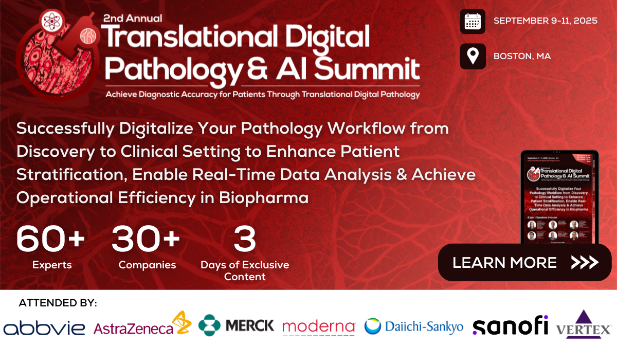 2nd Translational Digital Pathology & AI Summit | pharmaphorum